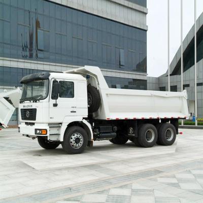 China Shacman 6X4 Mining Mine Tipper Truck Heavy Duty Dump Truck with 300L Fuel Tanker for sale