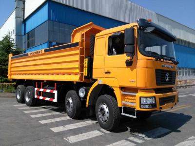 China 21-30t Load Capacity Man 7.5 Ton Front Axle Shacman 40 Cubic Meters Tipper Truck for sale