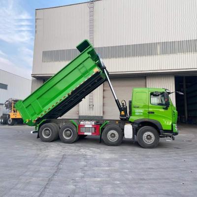 China Customization 420HP Sinotruck 12 Wheels 40ton 50tons Tipper Used HOWO 8X4 Dump Truck for sale