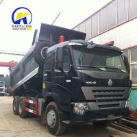 China Ventral Tipper Hydraulic Lifting Used HOWO Dump Truck A7 8X4 6X4 20cbm for Market for sale