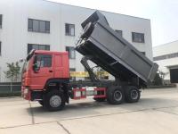 China 10 Tires 375HP Ghana Tipper Truck with Ventral Tipper Hydraulic Lifting End Efficiency for sale