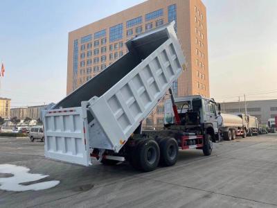 China 6X4 Sinotruk HOWO 10 Tires Volume Sand Tipper Truck Dump Truck with 300L Fuel Tanker for sale