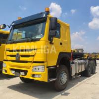 China 6X4 371HP HOWO Truck Tractor with Radial Tire Design and Sell for sale
