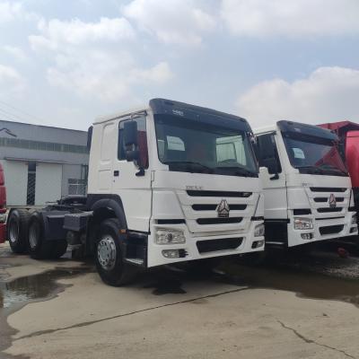 China 336HP Left Hand Drive Used 6X4 HOWO Tractor Truck Euro 2 with Customized Request for sale
