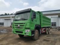 China Manual Transmission HOWO 6X4 Used Tipper Dump Truck 371HP 375HP for Africa Market for sale