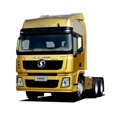 China 351-450hp Shacman 6X4 Terminal Container Truck Headm Speed Ratio 5.45 with Performance for sale