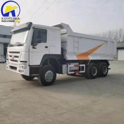 China 6×4 Drive Wheel Manual Transmission Forland Sinotruk 371 375 Dump Truck in Africa for sale