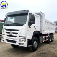 China 6X4 Used Sinotruk HOWO Dump Truck / Tipper 371HP 375HP with One Sleeper Cab and A/C for sale