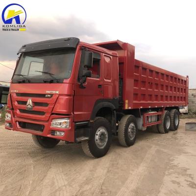China Sinotruck HOWO 8X4 Tipper Truck Used Sinotruck Dump Truck with Zf8118 Steering System for sale