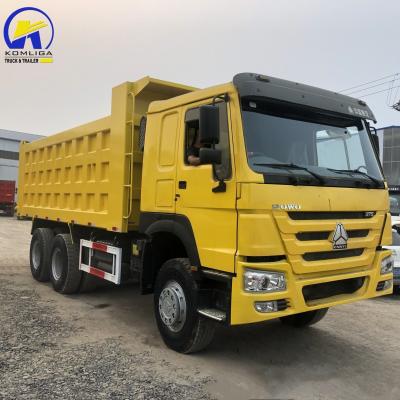 China 2019 HOWO 25 Ton 20m3 Dump Truck Dimensions One Sleeper Cab with A/C and Hc16 Rear Axle for sale