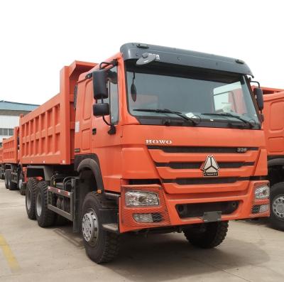 China Ventral Tipper Hydraulic Lifting 6X4 Sinotruk HOWO Tipper Truck 336HP 25ton for Mining for sale