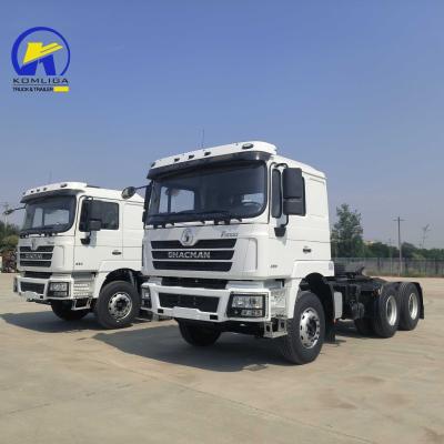China Shacman 6X4 Tractor Head Truck Used Manual Transmission Type Load Capacity 21-30t for sale