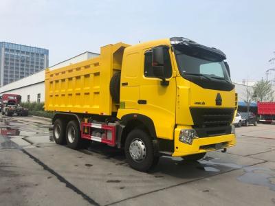 China Radial Tire Design 420HP 371HP Sinotruk HOWO A7 Tipper Truck 6X4 Euro 2 Emission Standard for sale