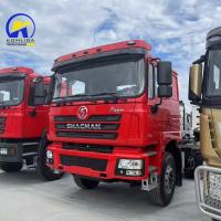 China Man 16 Tons Two-Stage Reduction Gear 3 Axles 30t 6X4 Shancman Tractor Truck Head for sale