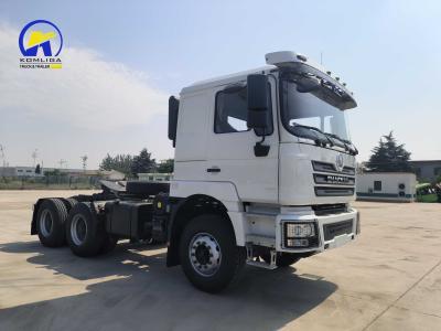 China Shacman F3000 Used 6X4 Tractor Truck Head 10wheels with 400L Aluminum Oil Tanker for sale