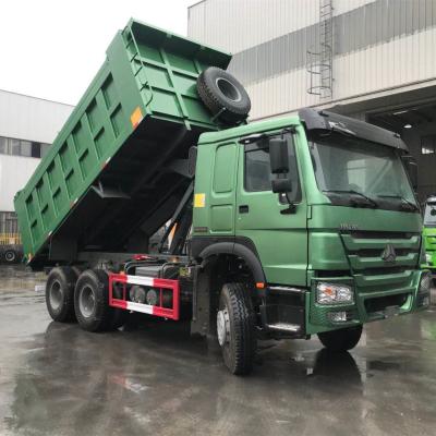 China 6X4 HOWO Sinotruk 371 Dumper Truck with Zf8118 Steering System and ISO Certification for sale