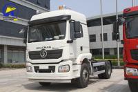China 6 Wheels Shacman 4X2 Light Trailer Head Truck for ≤5 Seats and 400L Aluminum Oil Tanker for sale