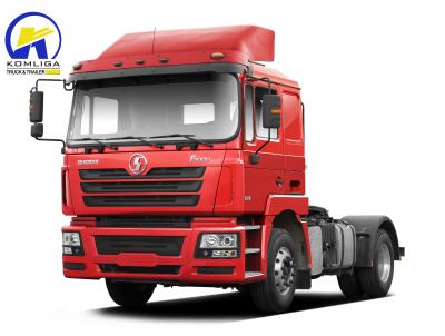 China 4X2 F3000 Shacman Tractor Truck with 5.45 Speed Ratio and 400L Aluminum Oil Tanker for sale