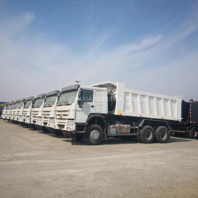 China DOT Certified HOWO 6X4 Tipper Dump Truck with 18m3 Capacity and Front Lifting Style for sale