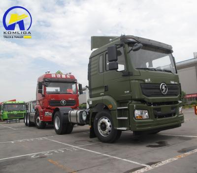 China Shacman 4X2 Front Axle Euro 2 Euro 3 Euro 4 Euro 5 Tractor Trailer Head Truck Radial Tire Design for sale