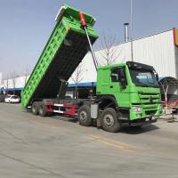 China 30cbm Sinotruk HOWO Condition 8X4 Tipper Truck for Transportation of Big Stone and Sand for sale