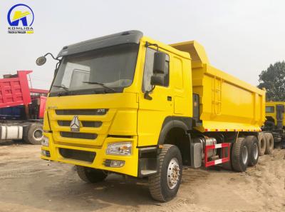 China Used HOWO 6X4 Dump Truck 375 HP Left Hand Drive Mining Tipper Truck with D12.42 Engine for sale