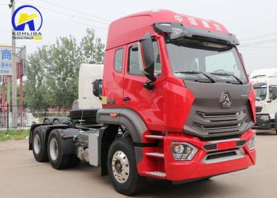China Sinotruk HOWO 6*4 Tractor Truck with D12.42-20 Engine 371 375HP Heavy Duty Used Truck for sale