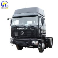 China Shacman 6X4 F2000 Tractor Truck with 50 /90 Traction Base and 400L Aluminum Oil Tanker for sale