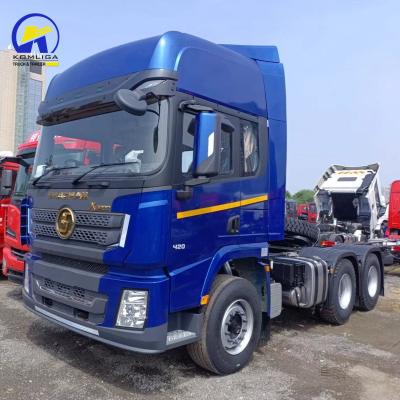 China F3000 3 Axles Shacman Tractor Head with Horsepower 351-450hp Emission Standard Euro 2 for sale