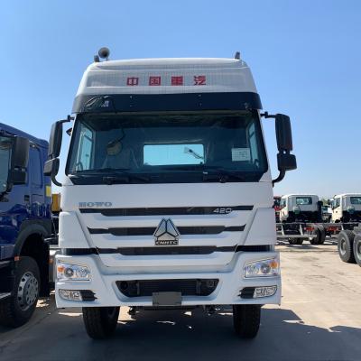 China 21-30t Load Capacity Sinotruk HOWO 6X4 420HP 10 Wheels Cargo Tow Dumper Tractor Trucks for sale