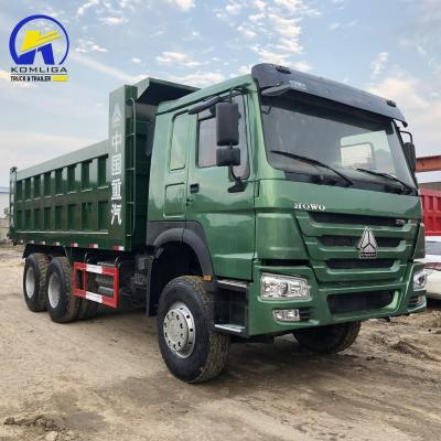 China Durable Sinotruk HOWO Used 371/375HP 40t Dump Truck with 6X4 20 Cubic Tipper Payload for sale