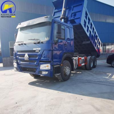 China Manual Transmission 375HP Sinotruk 6X4 Dump Tipper Truck with 16tons Loading Capacity for sale