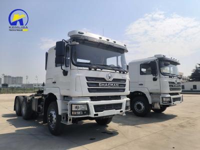 China 10 Wheels Heavy Duty Shacman Tractor Truck Head with Seats ≤5 and Engine Capacity ＞8L for sale