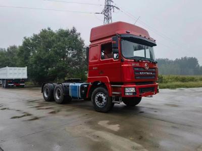 China Used Shacman 10 Tyres Tractor Truck with Man 16 Tons Two-Stage Reduction Gear Rear Axle for sale