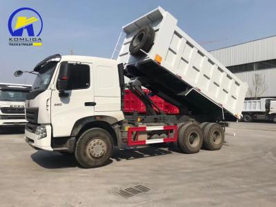 China Zz3257n3847A 6X4 371HP 400 420 HP Dump Truck with 5600X2300X1500 20cbm Bucket Dimension for sale