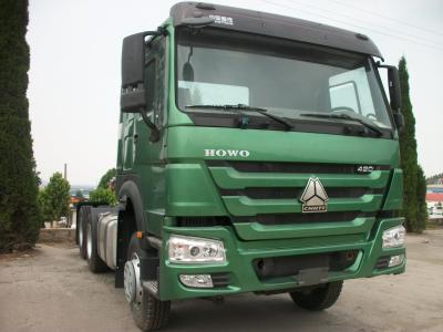 China Steering Zf Steering HOWO 3 Axles 6X4 Tractor Truck Head Prime Mover 6800*2500*3200mm for sale