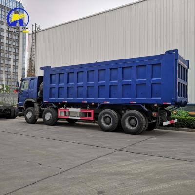 China Ventral Tipper Hydraulic Lifting 12 Wheels Dump Truck for Heavy Duty Transportation for sale