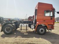 China Fast 12jsd200t 12 Forward Cummins Isme 420 10wheels Shacman 6X4 4X2 Tractor Truck for sale