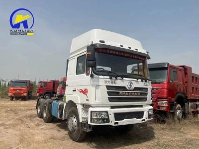 China 21-30t Load Capacity Second Hand Euro 2 6X4 10 Wheels Shacman Tractor Trailer Head Truck for sale