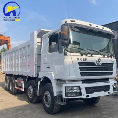 China 8X4 12 Wheels Shacman Truck Dump Tipper Truck Euro 2 Emission Standard for Heavy Duty for sale