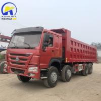 China Sinotruk HOWO 375HP 8X4 12wheel Rhd LHD 60ton Used Tipper Dump Truck for Construction for sale