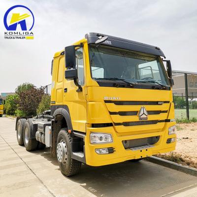 China 2024 Sinotruk HOWO 400HP 420HP Towing Head Truck for Tire Loading Capacity 40-60 Tons for sale
