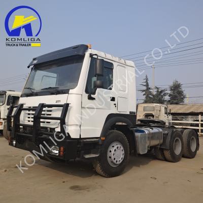 China Used Sinotruk HOWO 6X4 Tractor Head Truck with 40-60 Tons Loading Capacity for sale