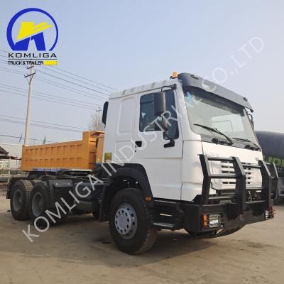 China 6X4 10 Tires 30-40 Tons Sinotruck HOWO Towing Head Tractor Truck with 3.7 Speed Ratio for sale