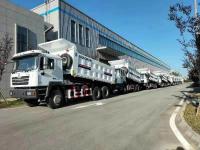 China 6X4 Heavy Duty Shacman Tipper Truck Dump Truck with 9tons Loading Capacity Front Axle for sale