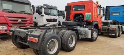 China 420HP Sinotruk HOWO Heavy Duty Tractor Trailer Head Truck with Radial Tire Design for sale