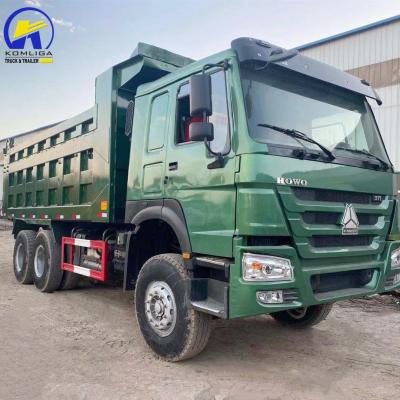 China Used Sinotruck HOWO Dump Truck 6X4 20-30 Tons Tipper Trucks Euro 2 Horsepower 351-450hp for sale