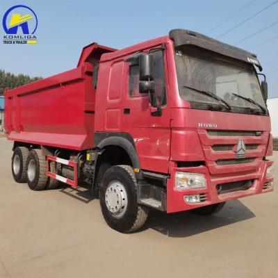 China Used Sinotruk HOWO 375HP 6X4 U Shape Tipper Dump Truck with Engine Wd615.47.D12.42 for sale