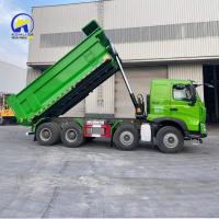 China Yellow 11500*2500*3400mm HOWO Sinotruk 8X4 371HP 400HP 430HP Tipper Dump Heavy Truck for sale