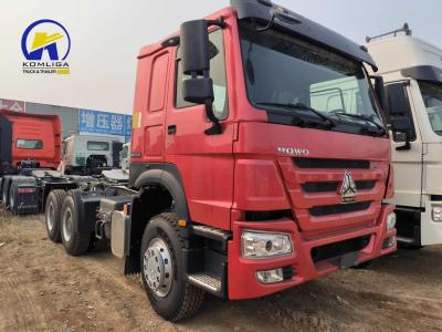 China 10 Wheels SINOTRUK HOWO 6X4 Prime Mover Tipper Trailer Head Tractor Truck with Engine for sale